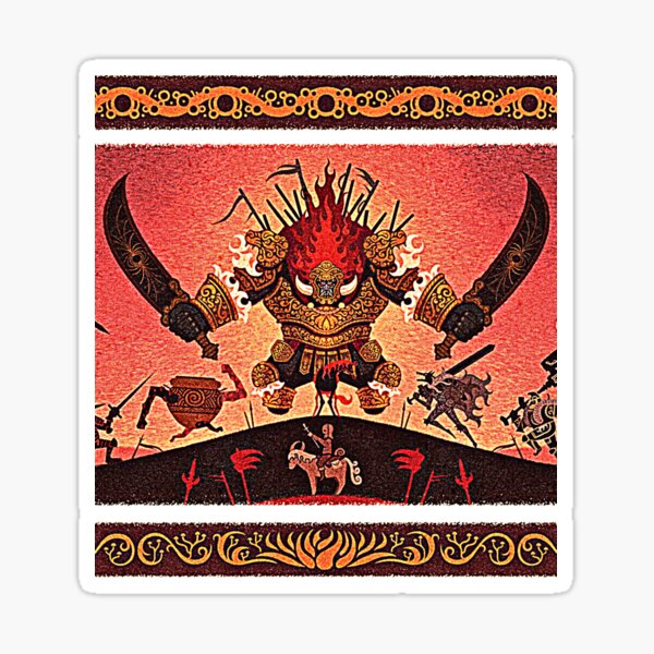 "Elden Ring movie Radahn Festival " Sticker for Sale by LoveBubbleRush ...