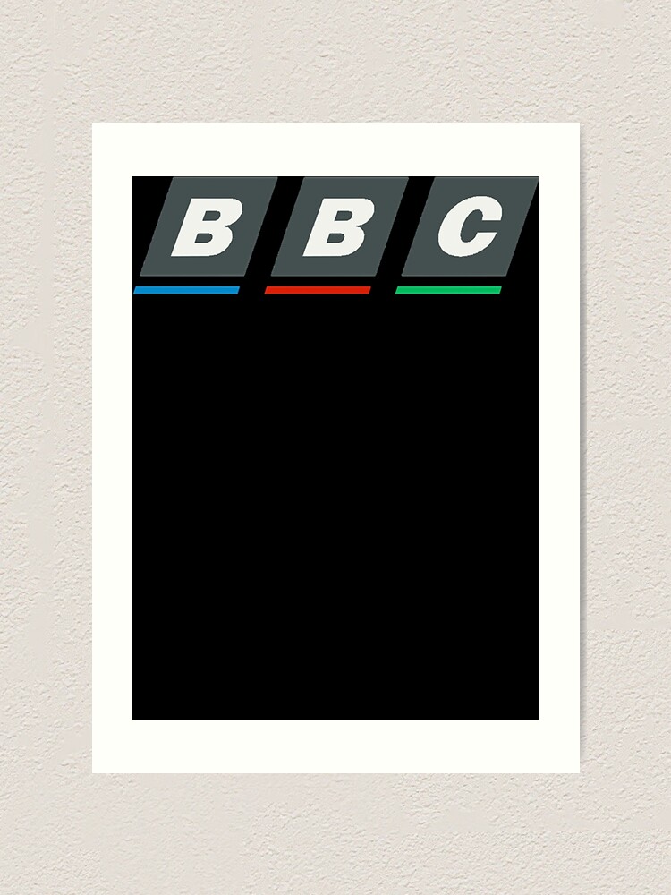 "BBC Retro Logo" Art Print for Sale by HelenStjean | Redbubble