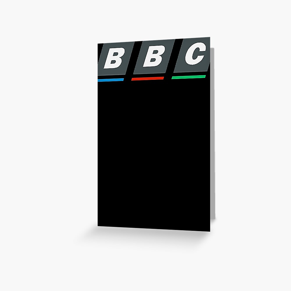 "BBC Retro Logo" Greeting Card for Sale by HelenStjean | Redbubble