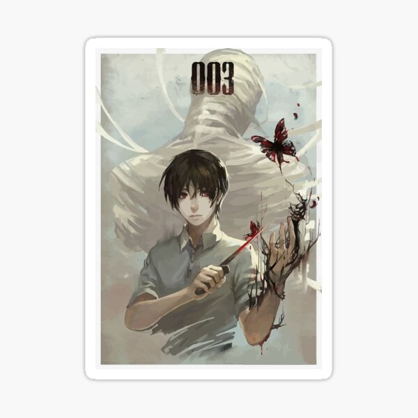 "Ajin Demi Human Anime Manga Nagai Kei" Sticker for Sale by arlenestick ...