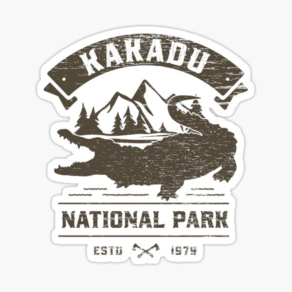 "Kakadu National Park" Sticker for Sale by positivpea | Redbubble