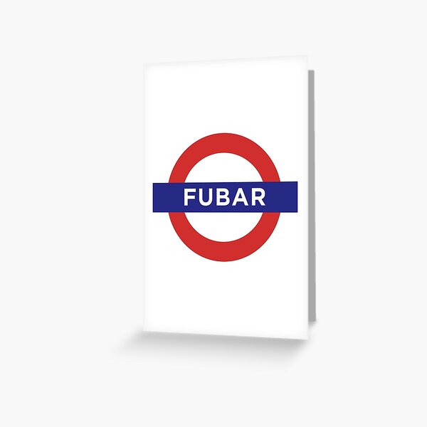 "FUBAR funny militarny slang" Greeting Card by totemsofwar | Redbubble