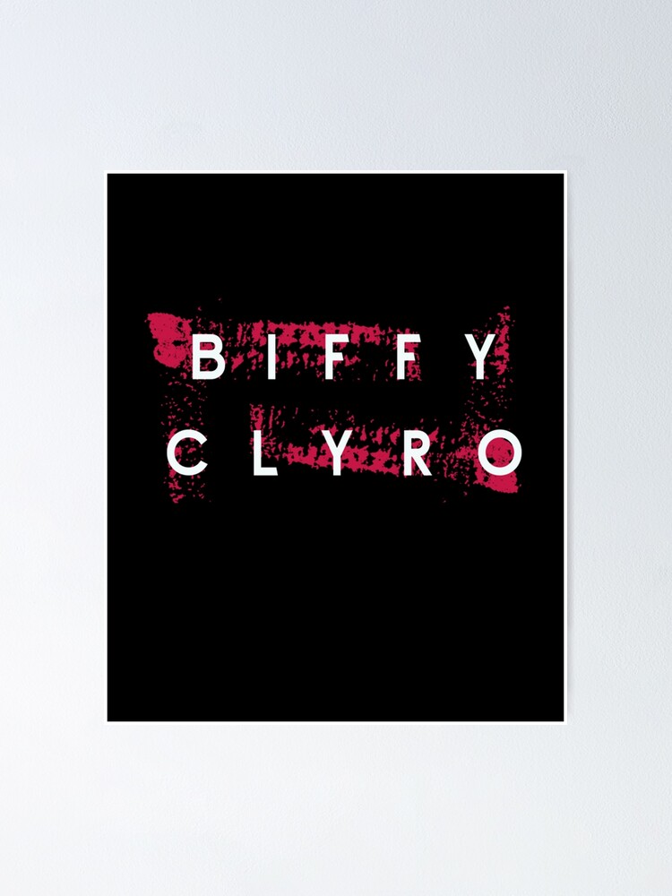 "Biffy Clyro" Poster for Sale by huhakali | Redbubble