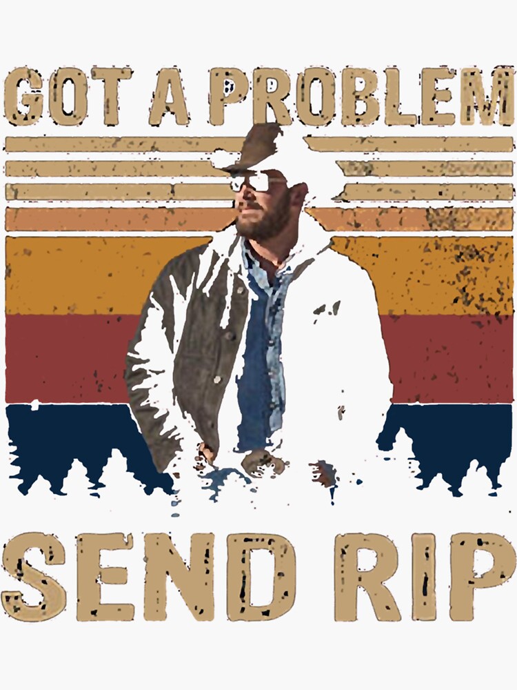 "Rip Wheeler " Sticker for Sale by AnthonyCarey | Redbubble