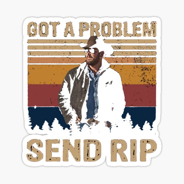 "Rip Wheeler " Sticker for Sale by AnthonyCarey | Redbubble