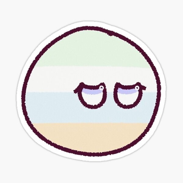 "Cute unlabeled flag logo design" Sticker for Sale by theprintshopht ...