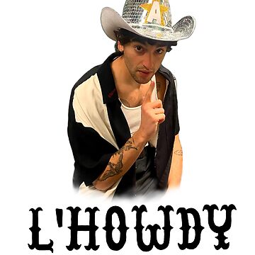 "l'howdy " Poster for Sale by jennzilla | Redbubble