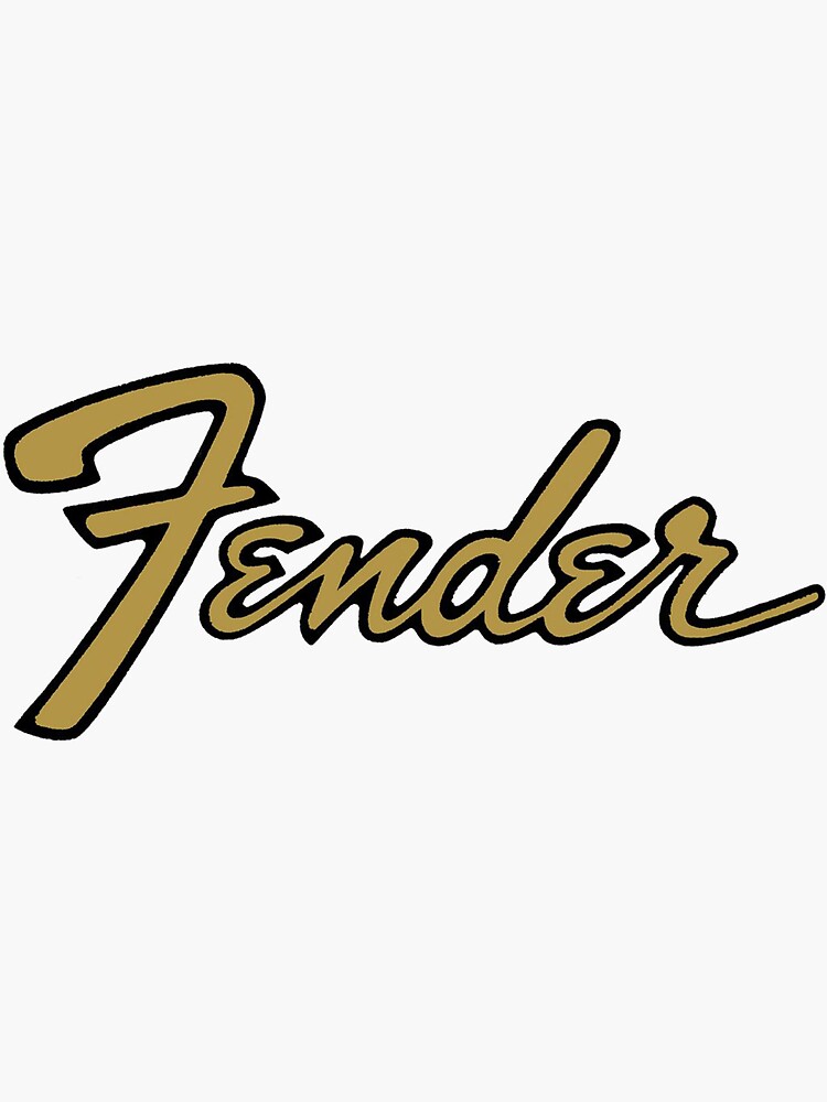 "golden brown logo" Sticker for Sale by MistyOrdonez | Redbubble