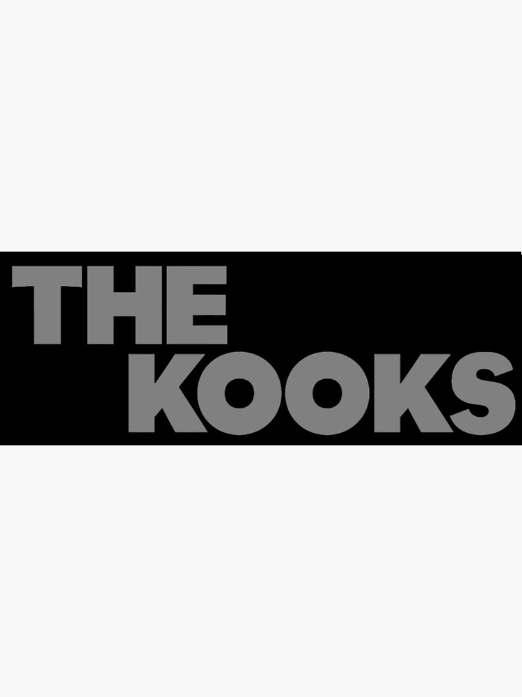 "Kooks Logo" Sticker for Sale by Rebasiwhti | Redbubble