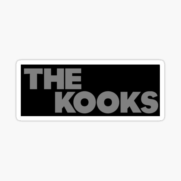 "Kooks Logo" Sticker for Sale by Rebasiwhti | Redbubble