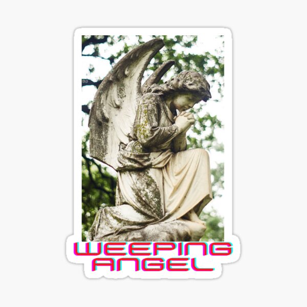 "Weeping Angel" Sticker for Sale by siobhanwyman | Redbubble