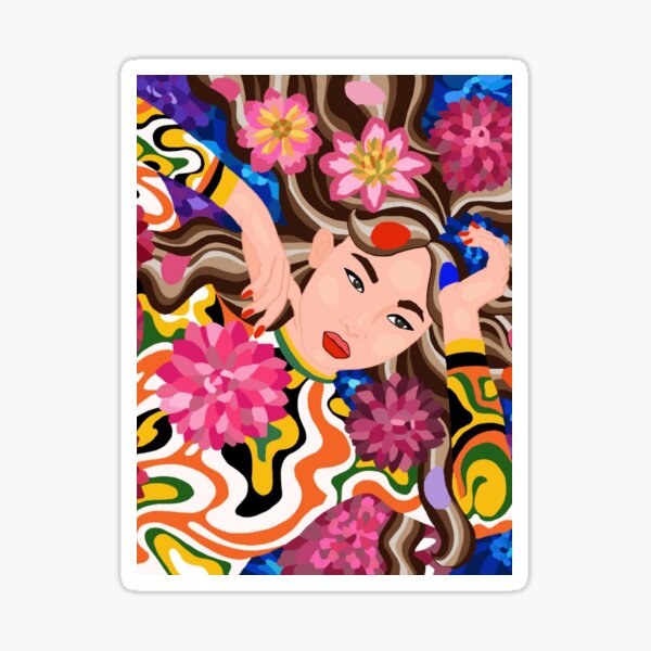 "Fair Lady" Sticker for Sale by KinAndOlive | Redbubble
