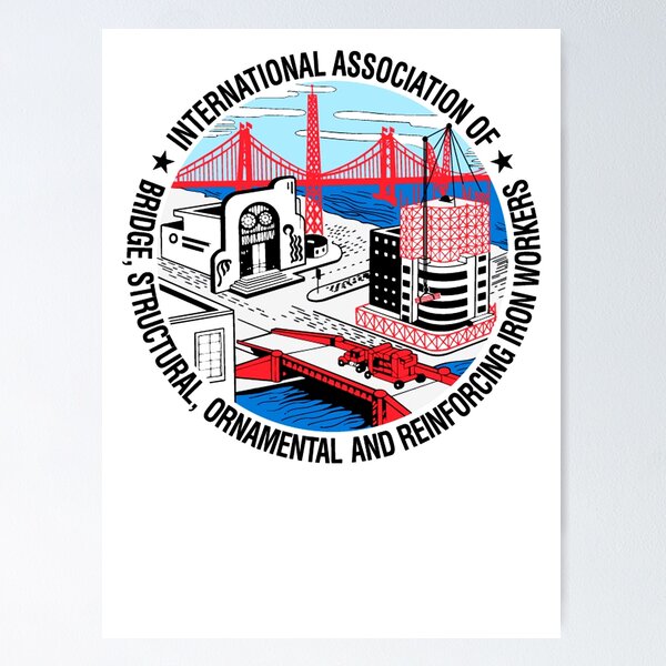 "Ironworker Logos" Poster for Sale by Vidales701 | Redbubble