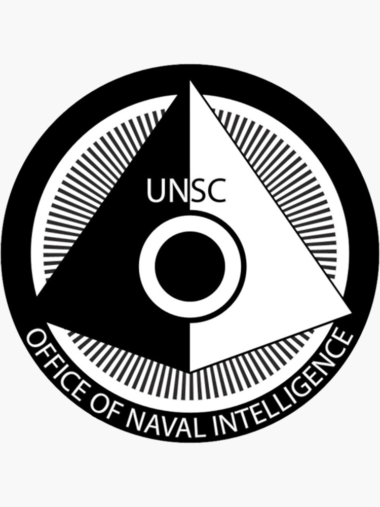 "Halo UNSC ONI" Sticker for Sale by Flokshe | Redbubble