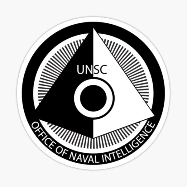 "Halo UNSC ONI" Sticker for Sale by Flokshe | Redbubble