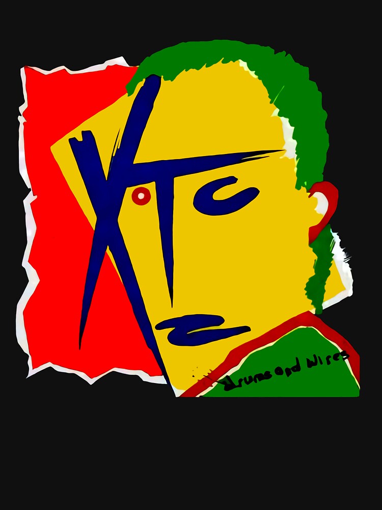 " Xtc drum and wires " T-shirt by Flokshe | Redbubble | xtc t-shirts ...