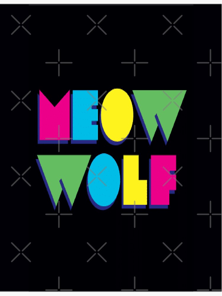 "The Alpha meow Wolf Color" Sticker for Sale by Thedford101Lin | Redbubble