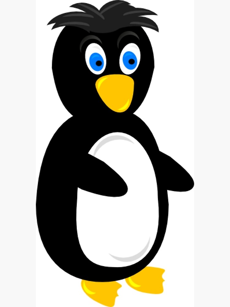 "Shocked Linux Tux" Poster for Sale by TakeABreakTAB | Redbubble