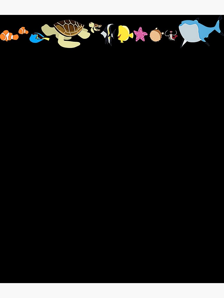 "Finding Nemo Character Illustration Sticker" Poster for Sale by ...