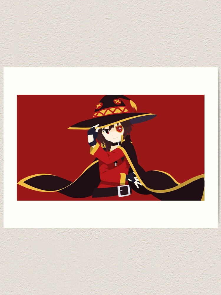 "Megumin" Art Print by PaulMomotte | Redbubble