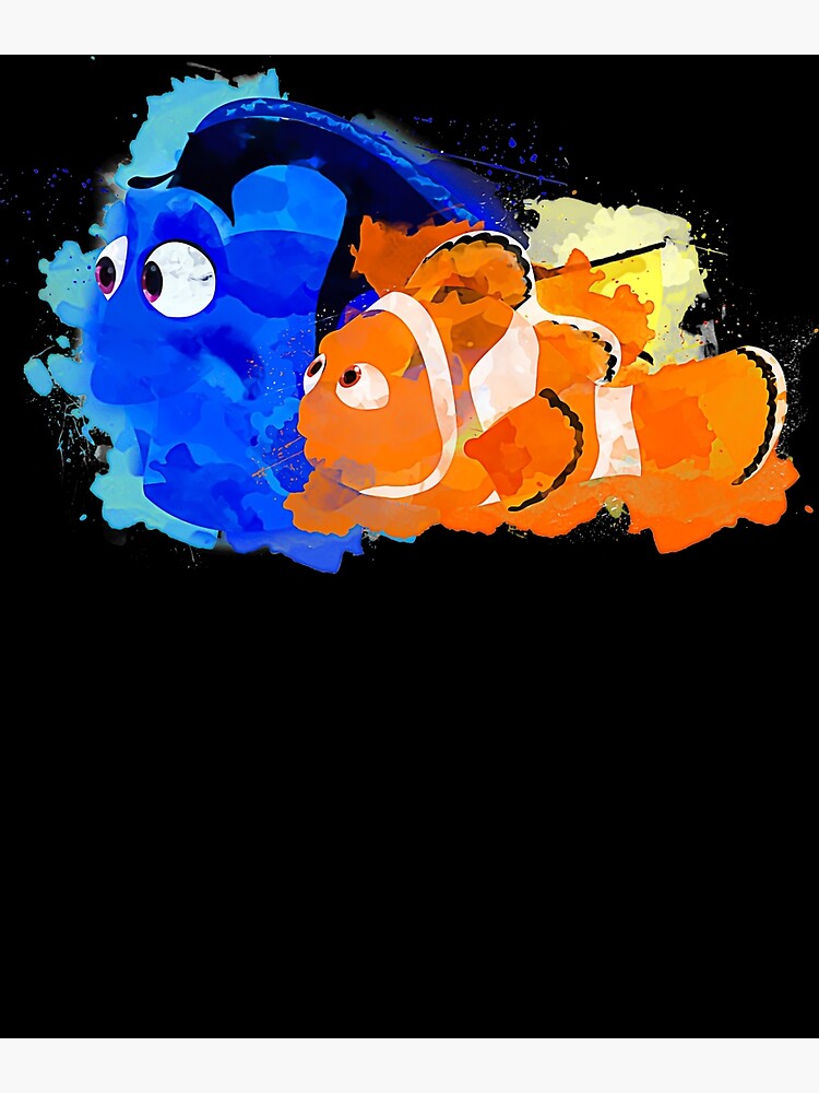 "Finding Nemo Dory and Marlin" Poster for Sale by Cheyennrden | Redbubble