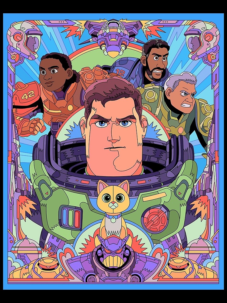 "Lightyear cartoon" Poster for Sale by DaphneBran | Redbubble