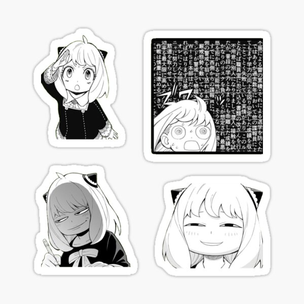 "SALE SPY X FAMILY Anya Pack 30" Sticker for Sale by Wbesties | Redbubble