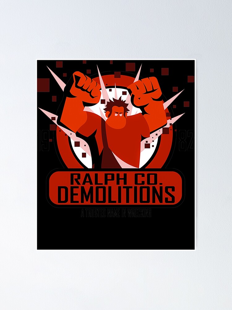 "Wreck It Ralph animation Wreck It Ralph" Poster for Sale by ...