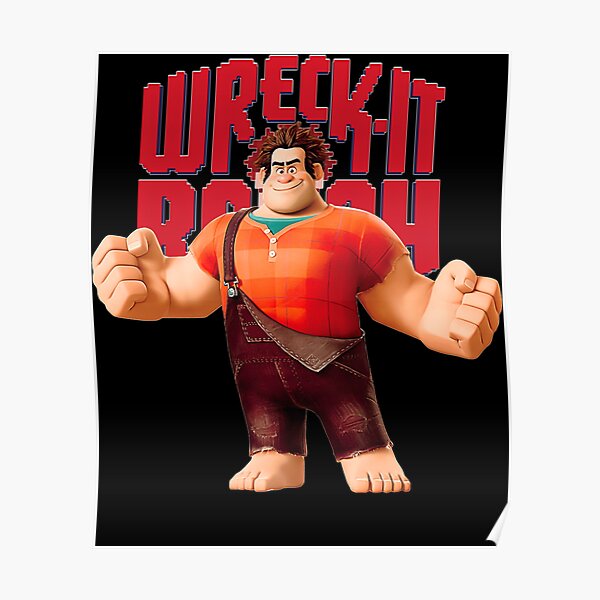 "Wreck It Ralph game" Poster for Sale by Altagriaarela | Redbubble