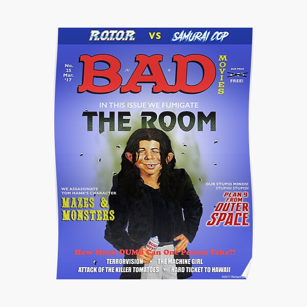 "BAD Magazine" Poster by OculusOrbus | Redbubble