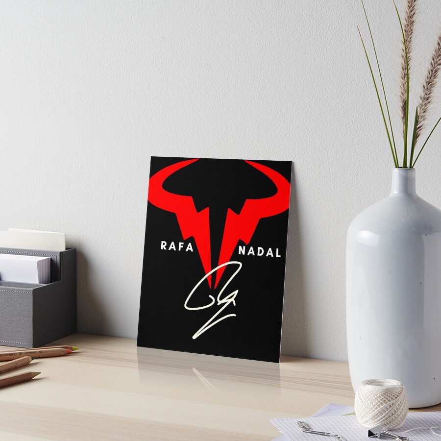 " Rafa Nadal logo " Art Board Print for Sale by PenniWilliam1 | Redbubble