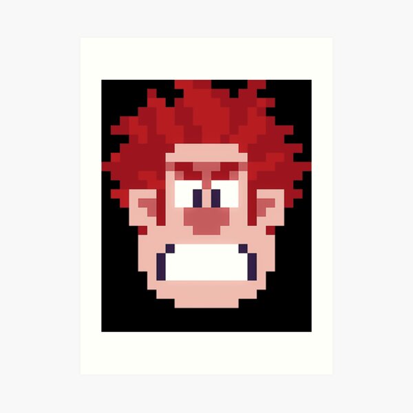 "Wreck It Ralph Wreck It Ralph Wreck It Ralph angry" Art Print for Sale ...