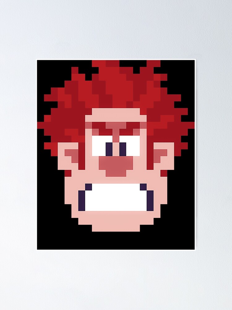 "Wreck It Ralph Wreck It Ralph Wreck It Ralph angry" Poster for Sale by ...