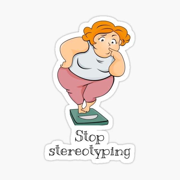 "Stop Fat Body Shaming" Sticker for Sale by Ngraved | Redbubble