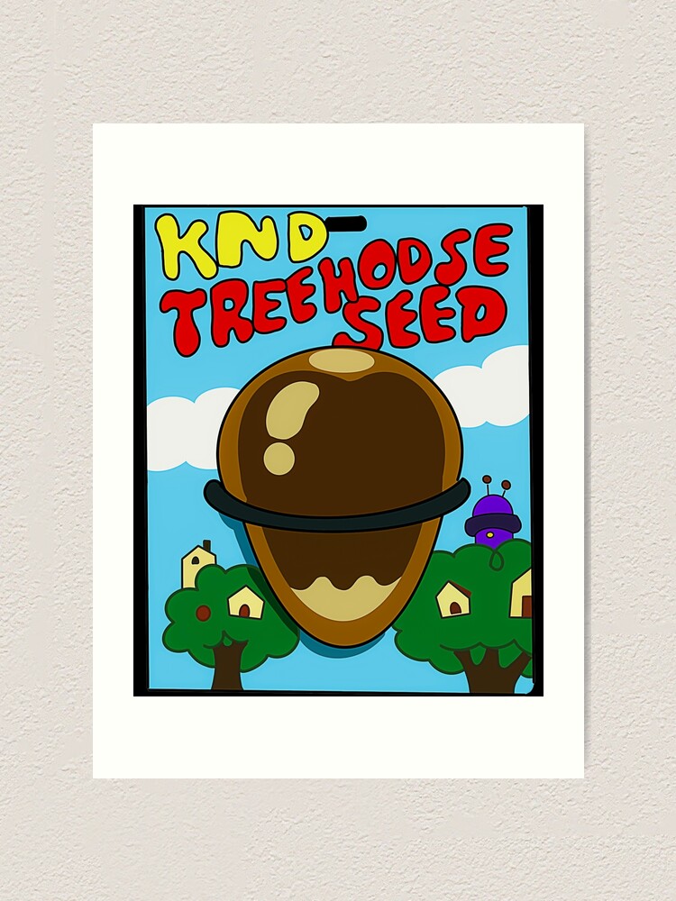 "Codename Kids Next Door KND Treehouse Seed" Art Print for Sale by ...
