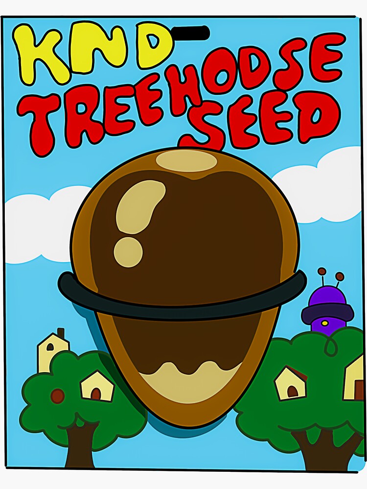 "Codename Kids Next Door KND Treehouse Seed" Sticker for Sale by ...