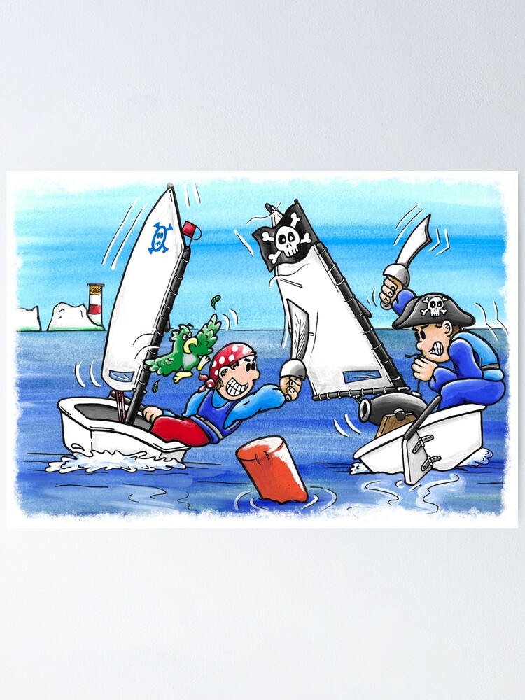 "Friendly Rivalry!" Poster for Sale by ArtworkByLaurie | Redbubble