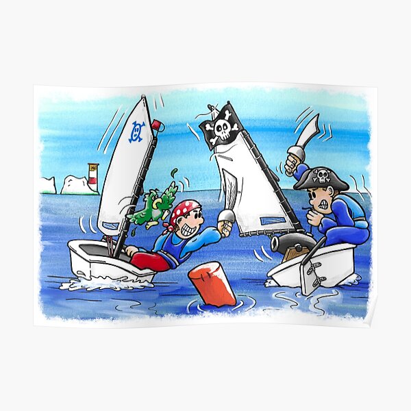 "Friendly Rivalry!" Poster for Sale by ArtworkByLaurie | Redbubble