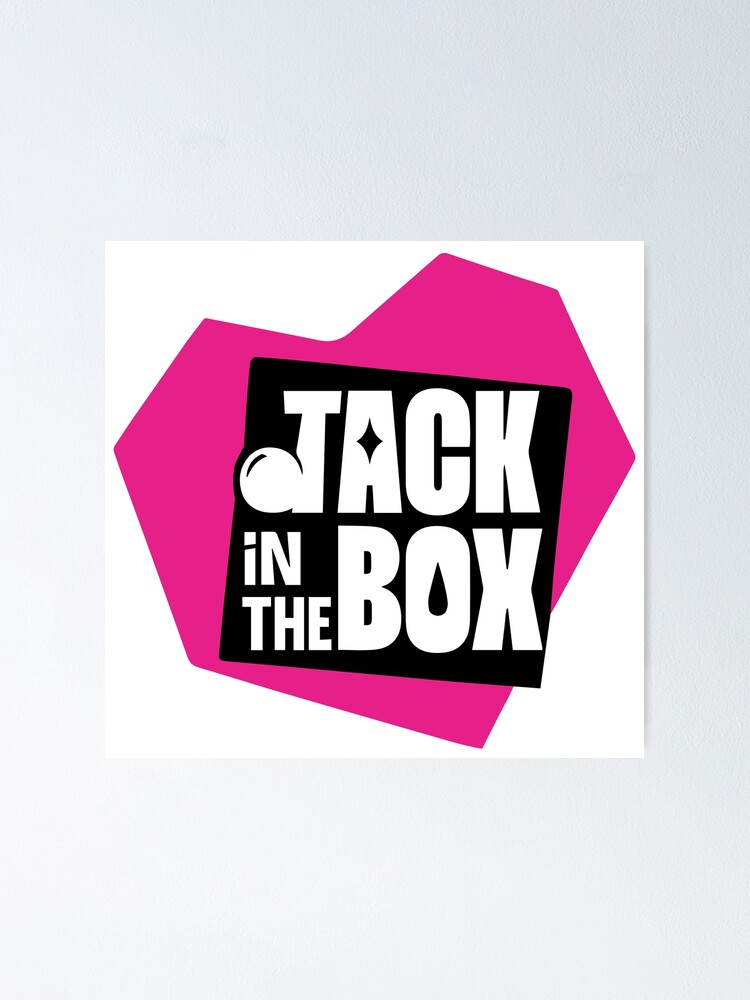 Póster «Jack in the Box Lollapalooza Festival Azul Rosa Flor Corazón ...