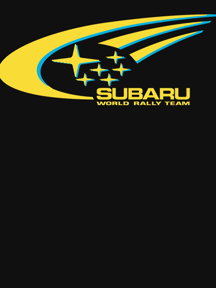 " Subaru World Rally Team " T-shirt for Sale by BonnieOxenride ...