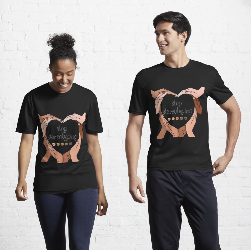 "Stop Stereotyping" Poster for Sale by Ngraved | Redbubble