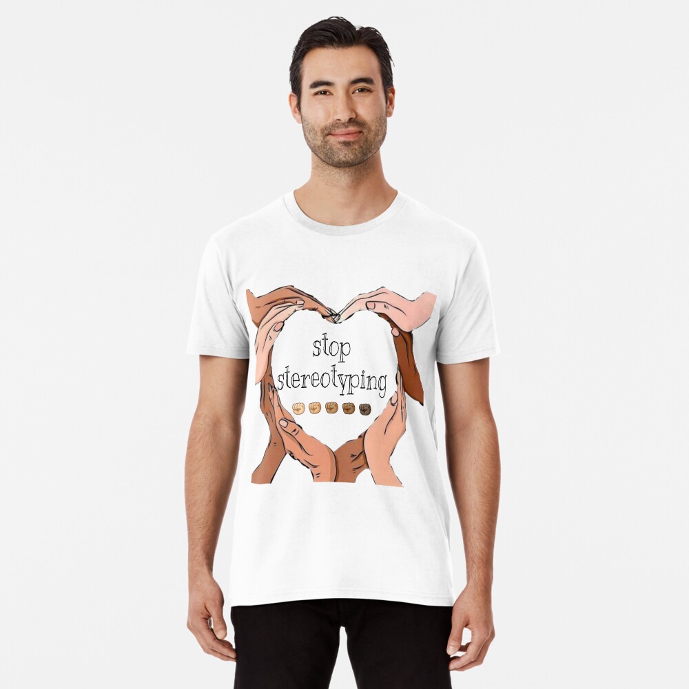 "Stop Stereotyping" Poster for Sale by Ngraved | Redbubble