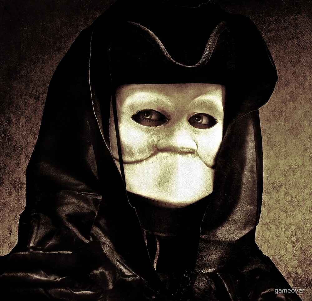 "Spooky mask of Venetian tradition" by gameover | Redbubble