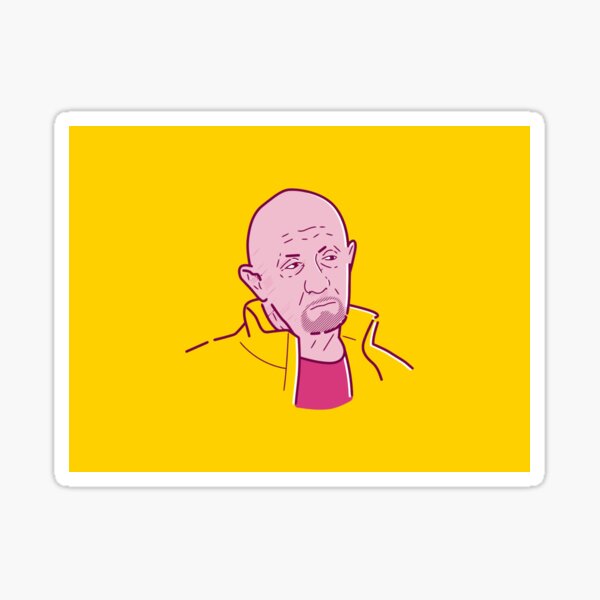 "Mike Ehrmantraut BCS" Sticker for Sale by Hassium | Redbubble