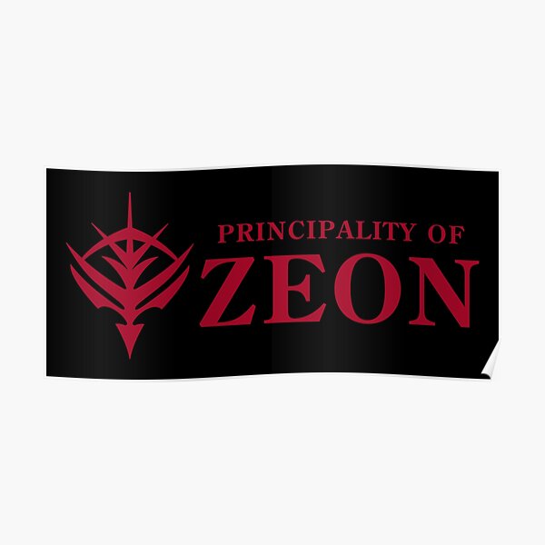 "Neo Zeon, Axis Zeon (Mobile Suit Gundam)" Poster for Sale by 4DaMoolah ...