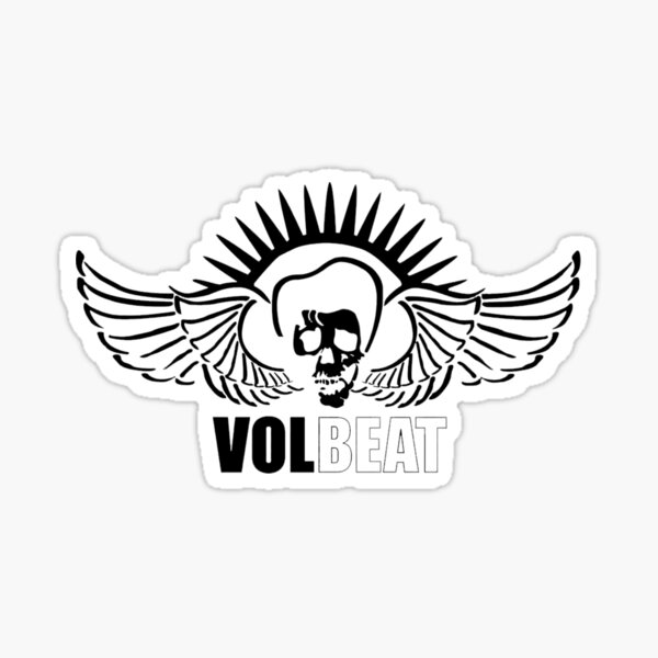 "Best Selling Death Volbeat Design" Sticker for Sale by Maldahelma ...