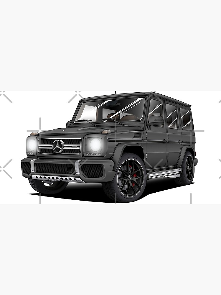 "Mercedes Benz G63 AMG - illustration" Poster for Sale by Throttleffect ...