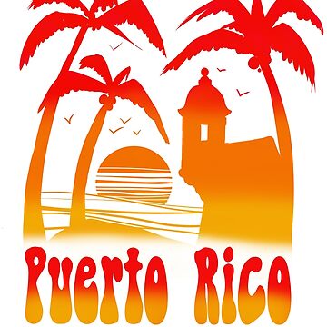 "puerto rico" Sticker for Sale by Elnitrozo3 | Redbubble