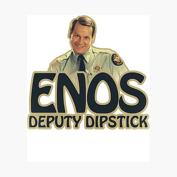 "Women Who Love Dukes Portrait Hazzard Deputy Enos Video Game Birthday ...