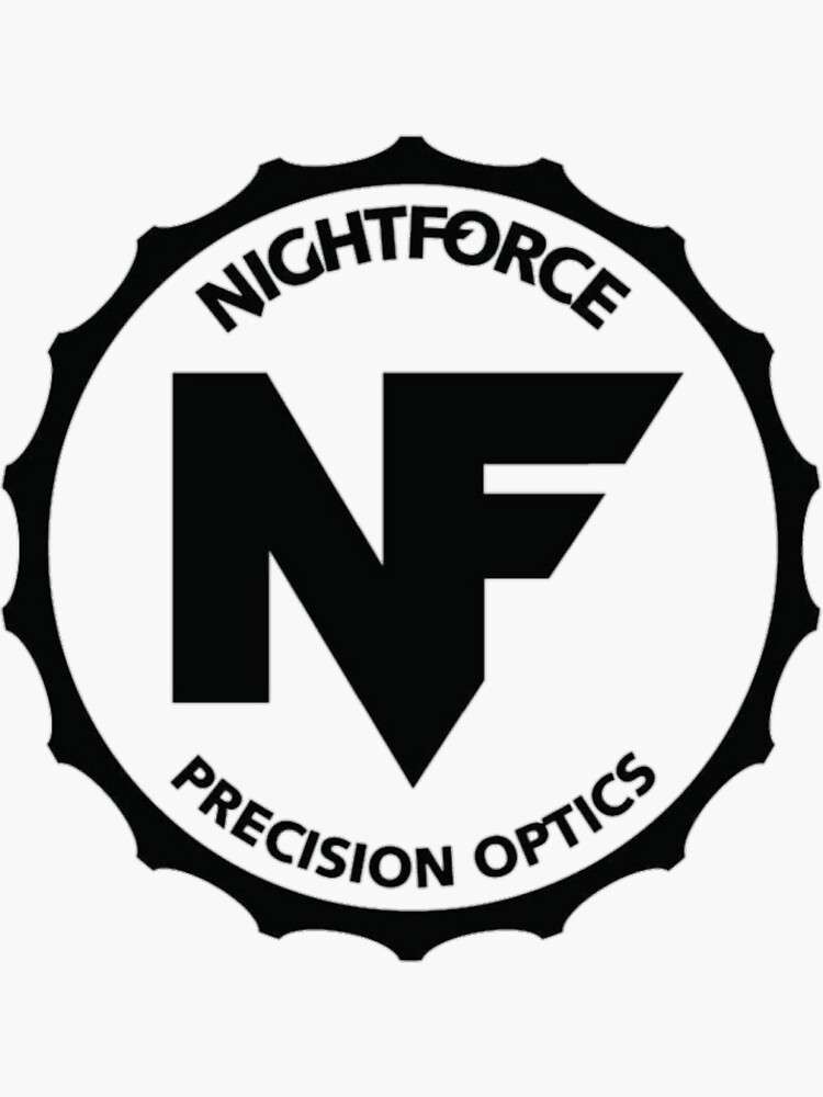 "NIGHTFORCE PRECISION OPTICS" Sticker for Sale by frhan18 | Redbubble